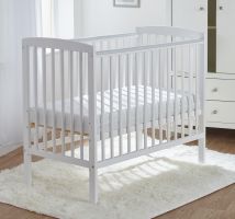 SYDNEY COMPACT COT WHITE | Our 4 Walls