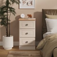 Norfolk 3 Drawer Locker - Kashmir Ash - FULLY ASSEMBLED | Our 4 Walls